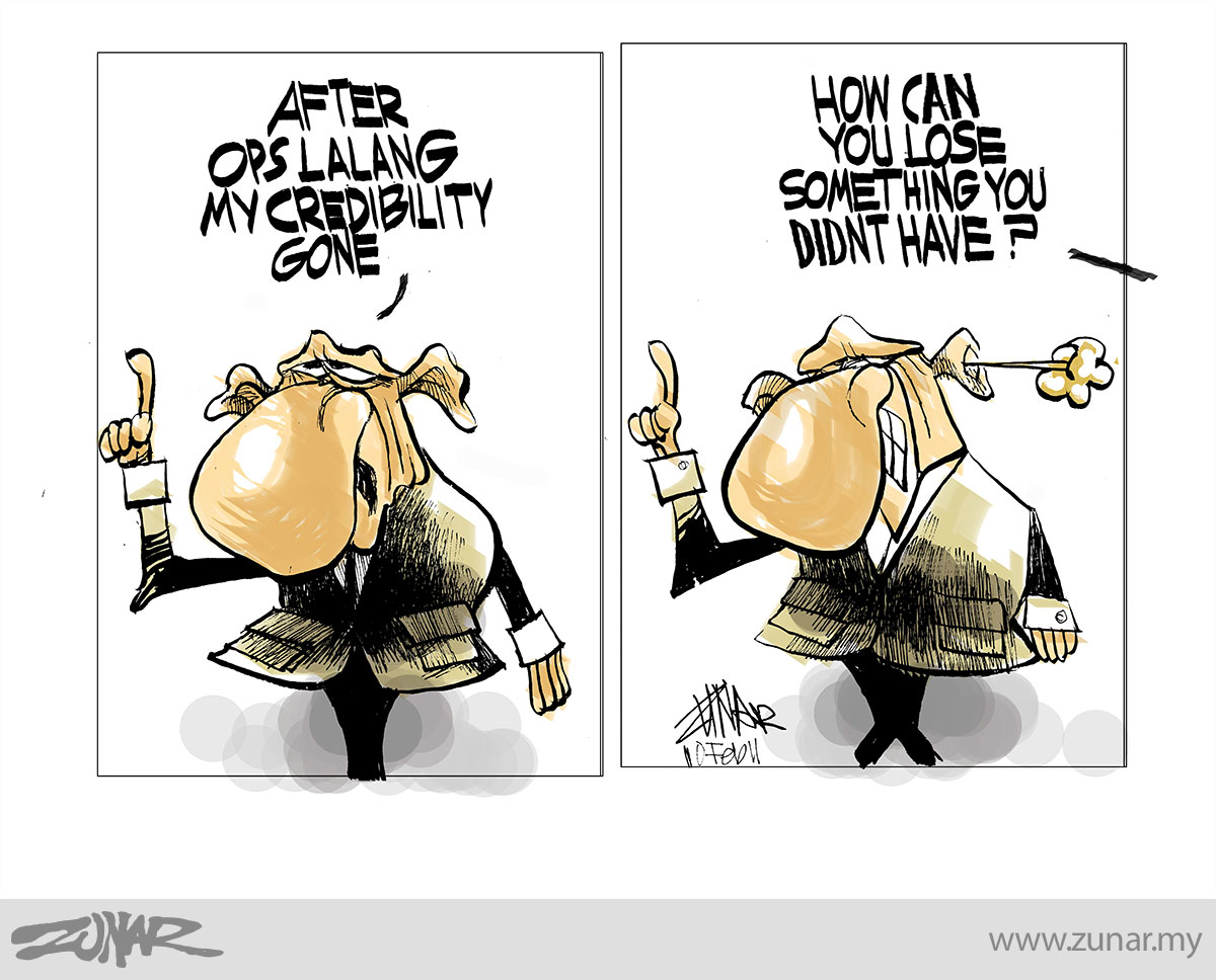 Now we are free to see Zunar Cartoon