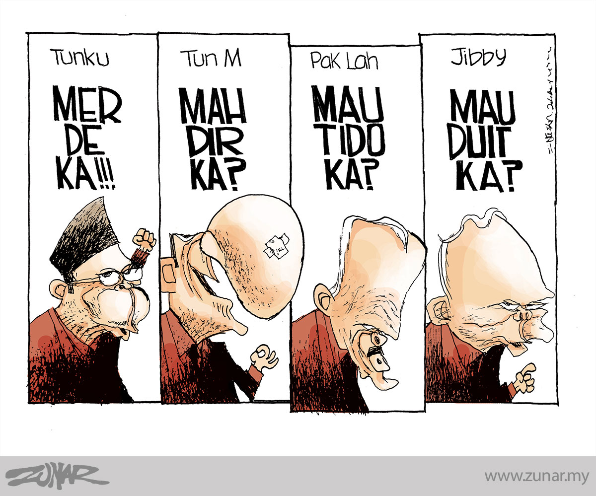 Merdeka - Zunar Cartoonist