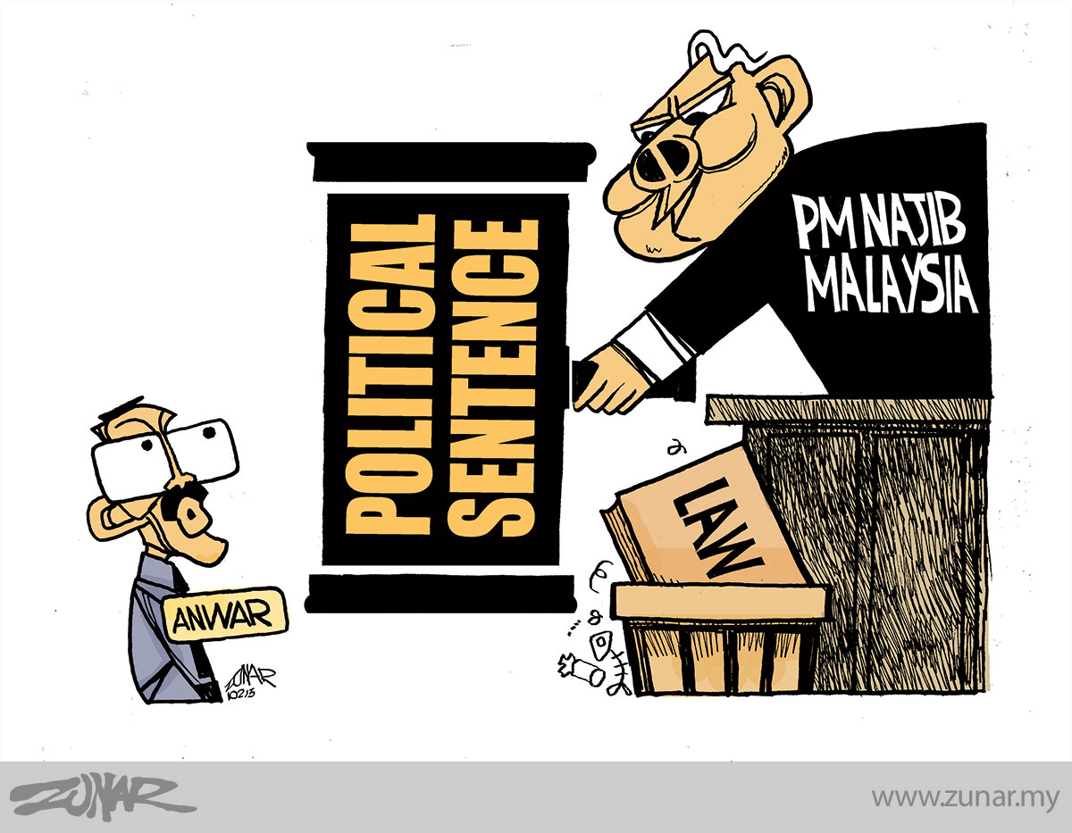 Court Anwar - Zunar Cartoonist