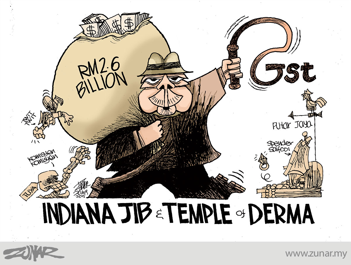 Indiana Jib - Zunar Cartoonist