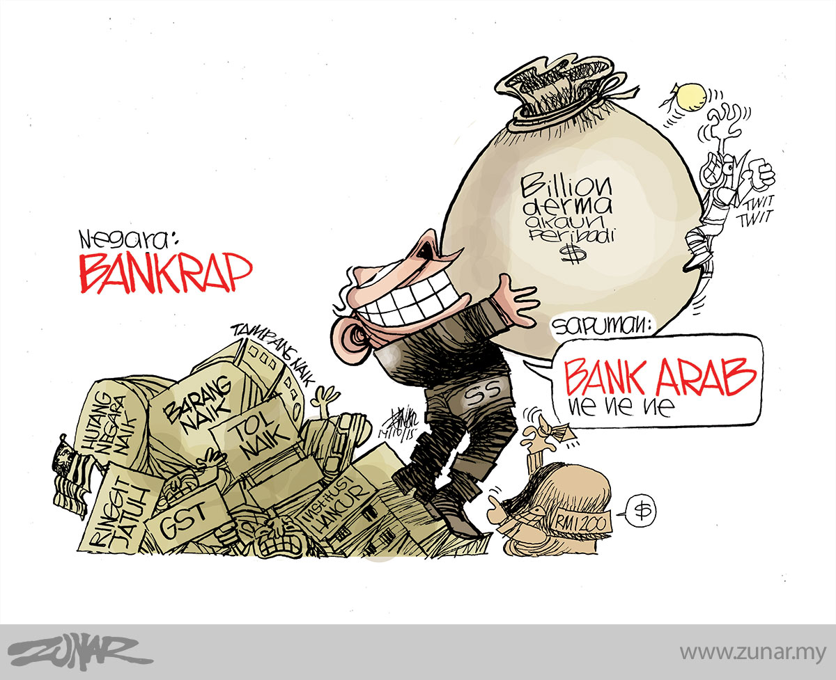 Bankrap - Zunar Cartoonist