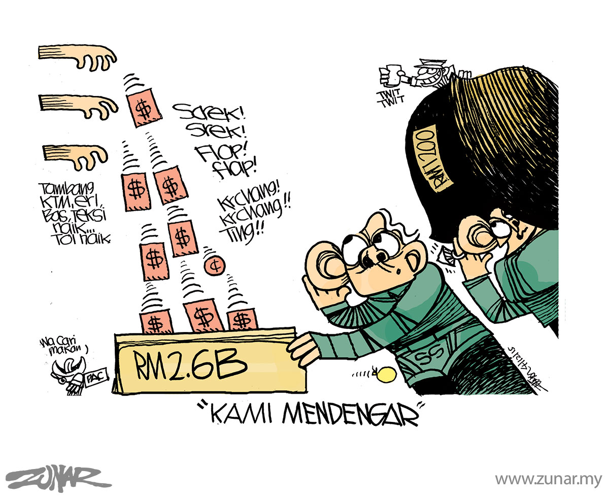 Cartoonkini-KAMI-MENDENGAR-4-Dis-2015 - Zunar Cartoonist