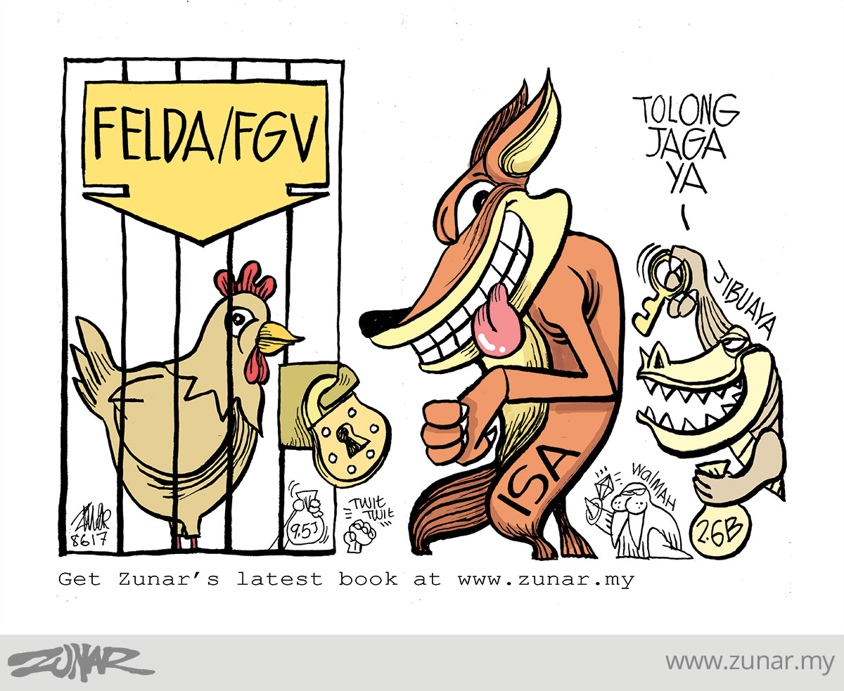 FELDA - Zunar Cartoonist