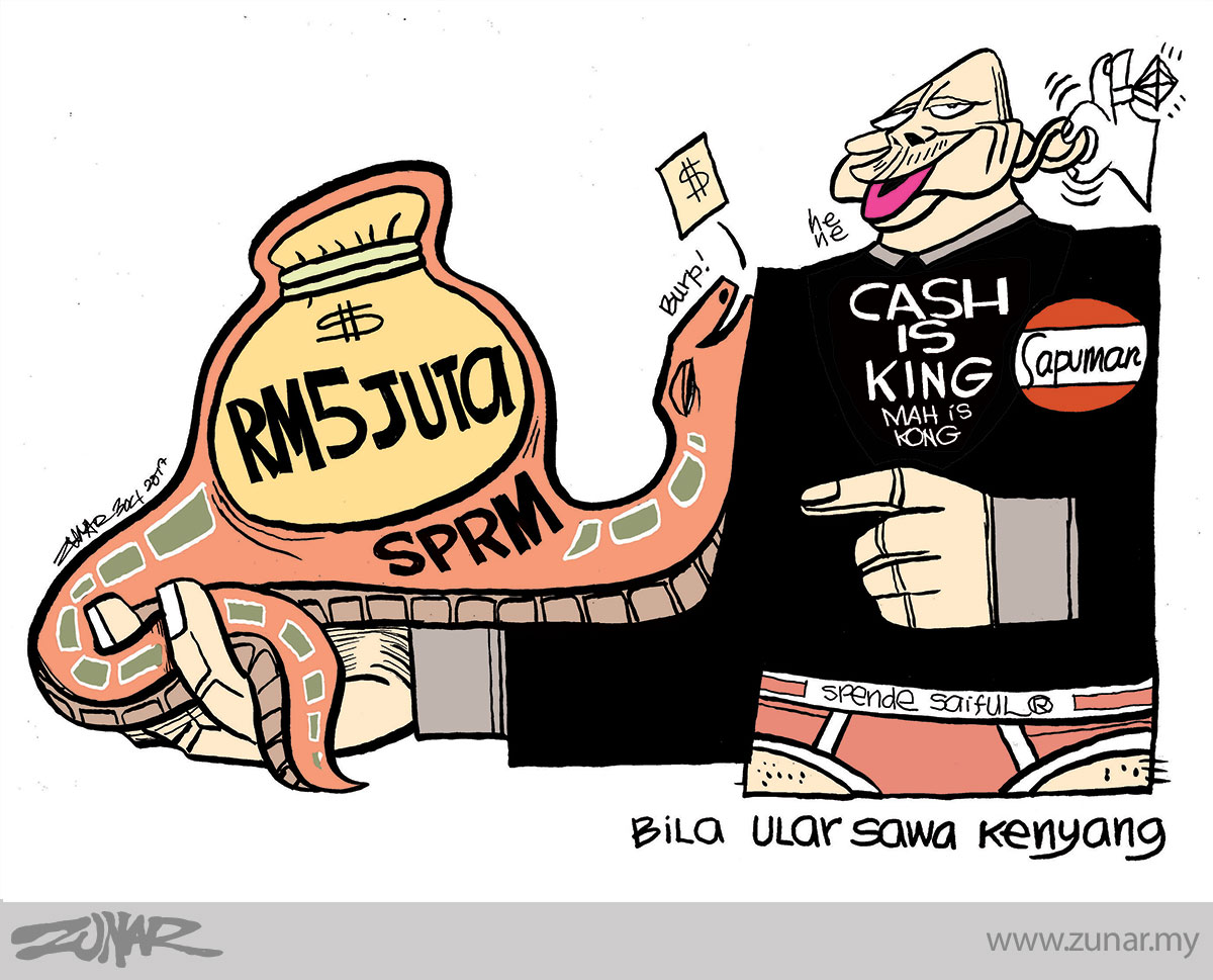 SPRM ULAR SAWA - Zunar Cartoonist