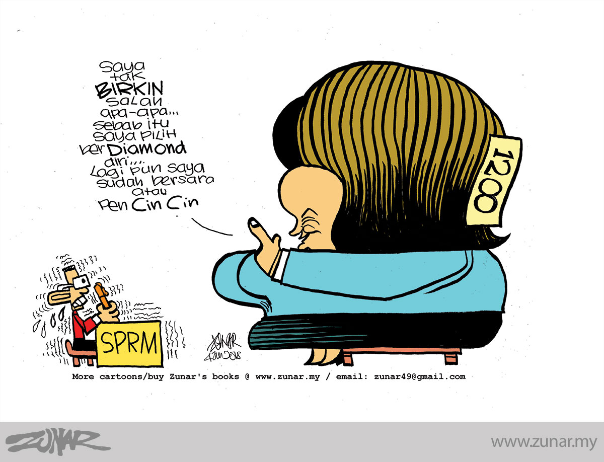 MAH SPRM - Zunar Cartoonist