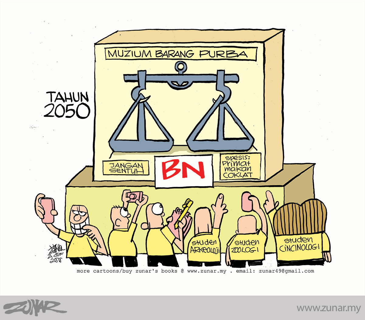 Muzeum - Zunar Cartoonist
