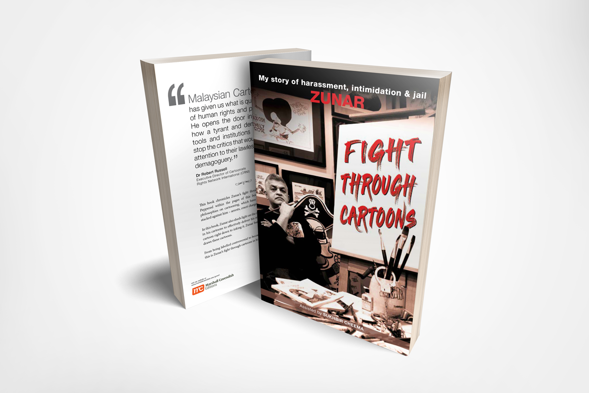 FIGHT THROUGH CARTOONS - A book with historical fight and smartly ...
