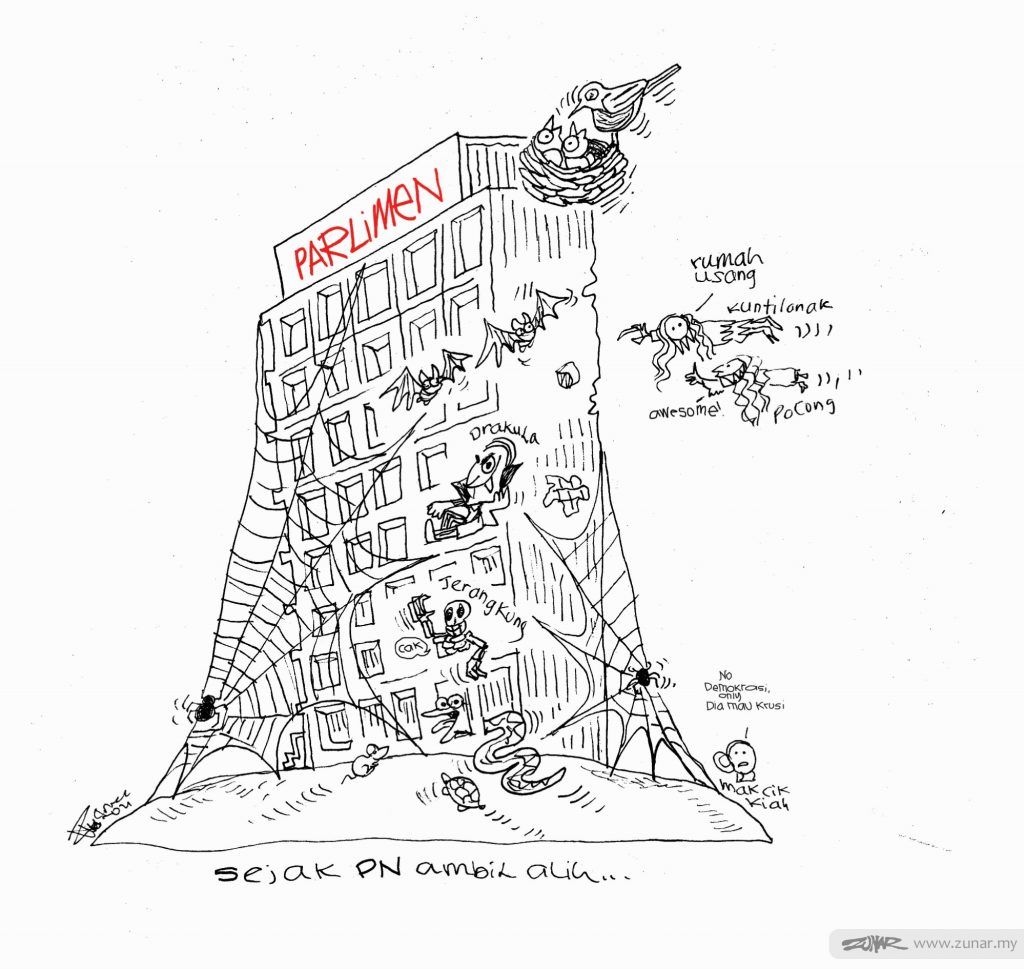 PARLIMEN: Sejak PN Ambil Alih - Zunar Cartoonist