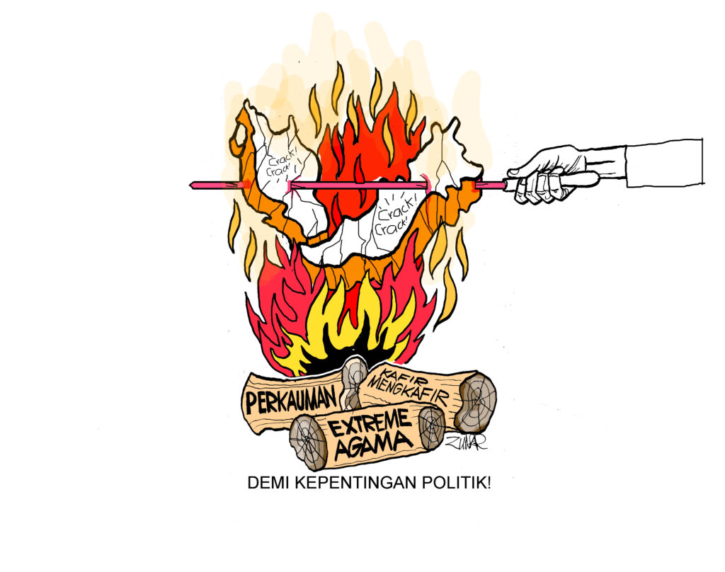 #kartunzunar of the day - Zunar Cartoonist